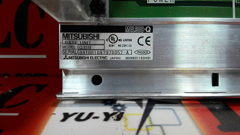 MITSUBISHI Q35B BASE - PLC DCS SERVO Control MOTOR POWER SUPPLY IPC ROBOT